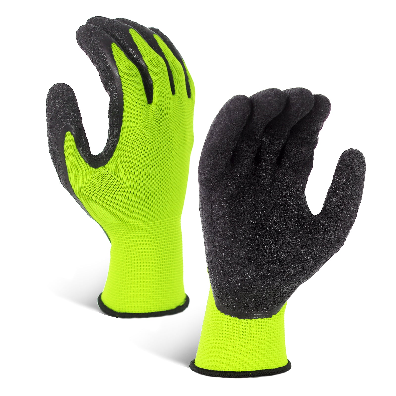 Crinkle Latex Coated Safety Work Gloves – FJDZ